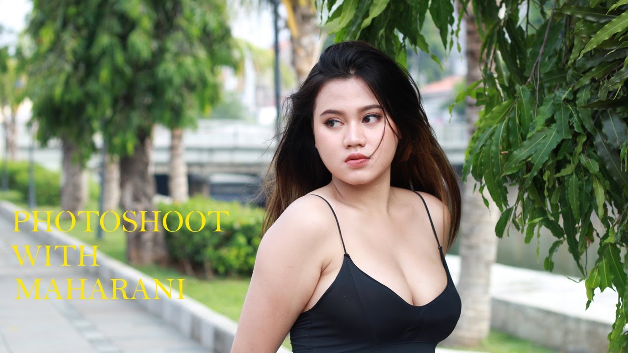 photoshoot model maharani - YouTube