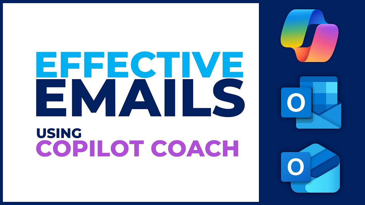 Effective Emails using Outlook Copilot Coach - YouTube