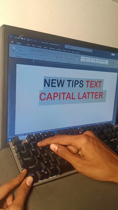 text Capital Latter 📵📵📵 #nclcomputer #typing #computerzone #computergk #windows #nicl #computer ...
