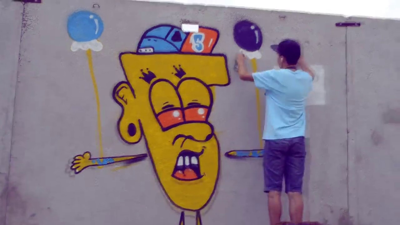 GRAFFITI // Small art - YouTube