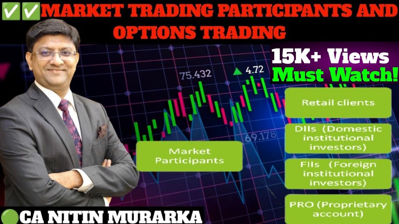 Market trading participants and options trading || Nitin Murarka Nifty ...