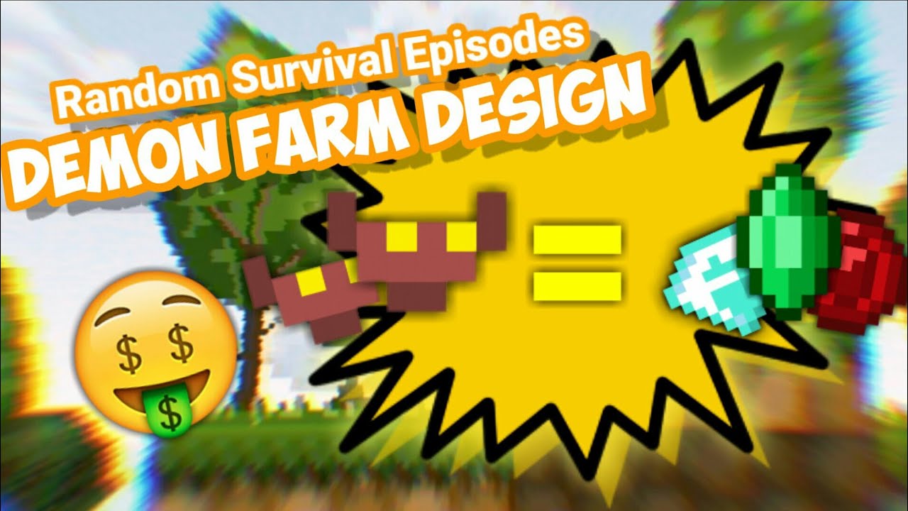 Demon farm Design (Random Survival Episodes) | Lostminer - YouTube