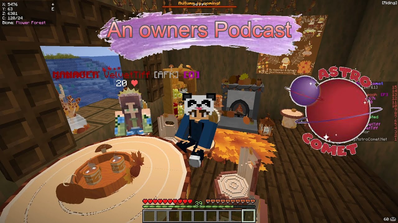Comet Cast ep1! | A Minecraft server owners podcast! - YouTube