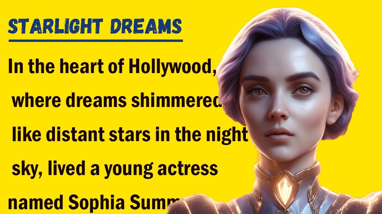 Starlight Dream | Learning English Through Stories | basic-intermediate level - YouTube