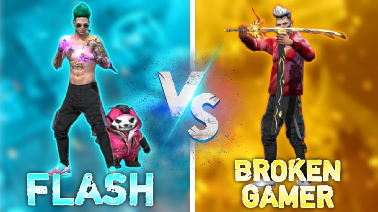 1vs1 with BROKEN GAMER - YouTube
