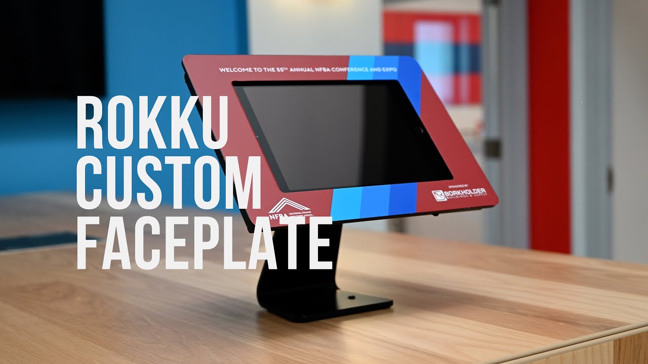 Custom Tablet and iPad Kiosk Branding - YouTube