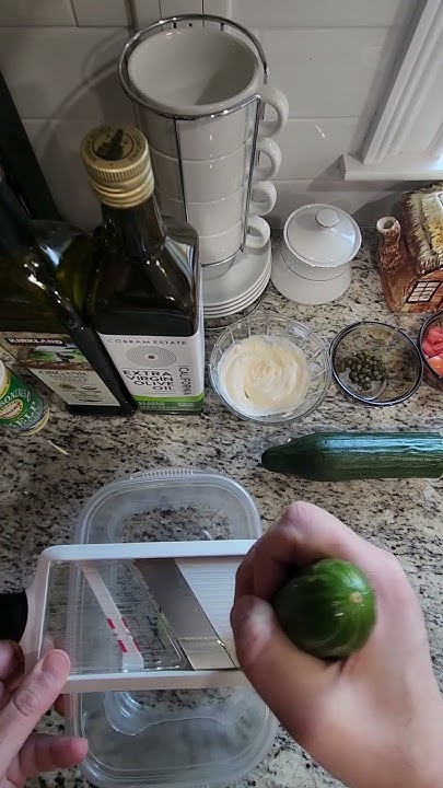 Basic Chicken Cucumber Salad Recipe Part 1 #cucumber recipe - YouTube