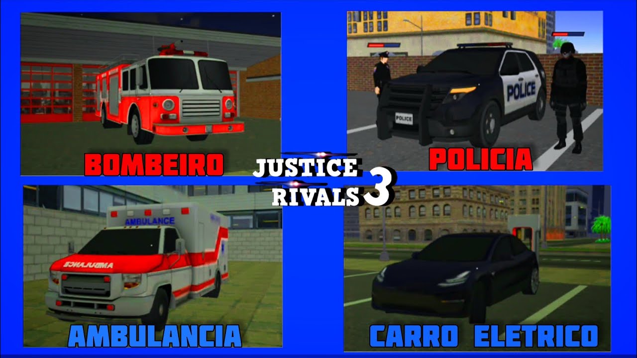 JUSTICE RIVALS 3 - CONFERINDO A MEGA ATUALIZAÇÃO EXPLORANDO A CIDADE ...