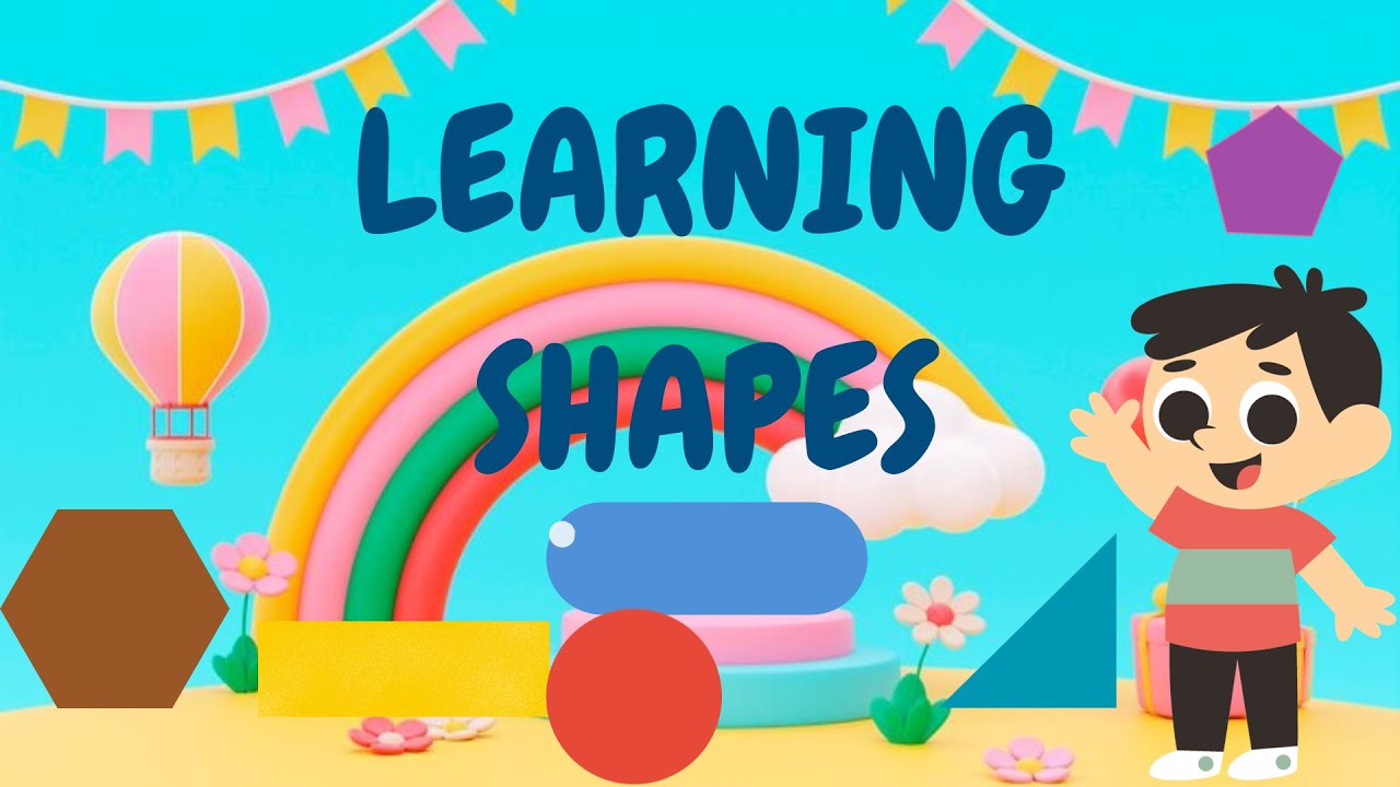 Names of Shapes for Kids | Learning Simple Shapes Names | Educational ...