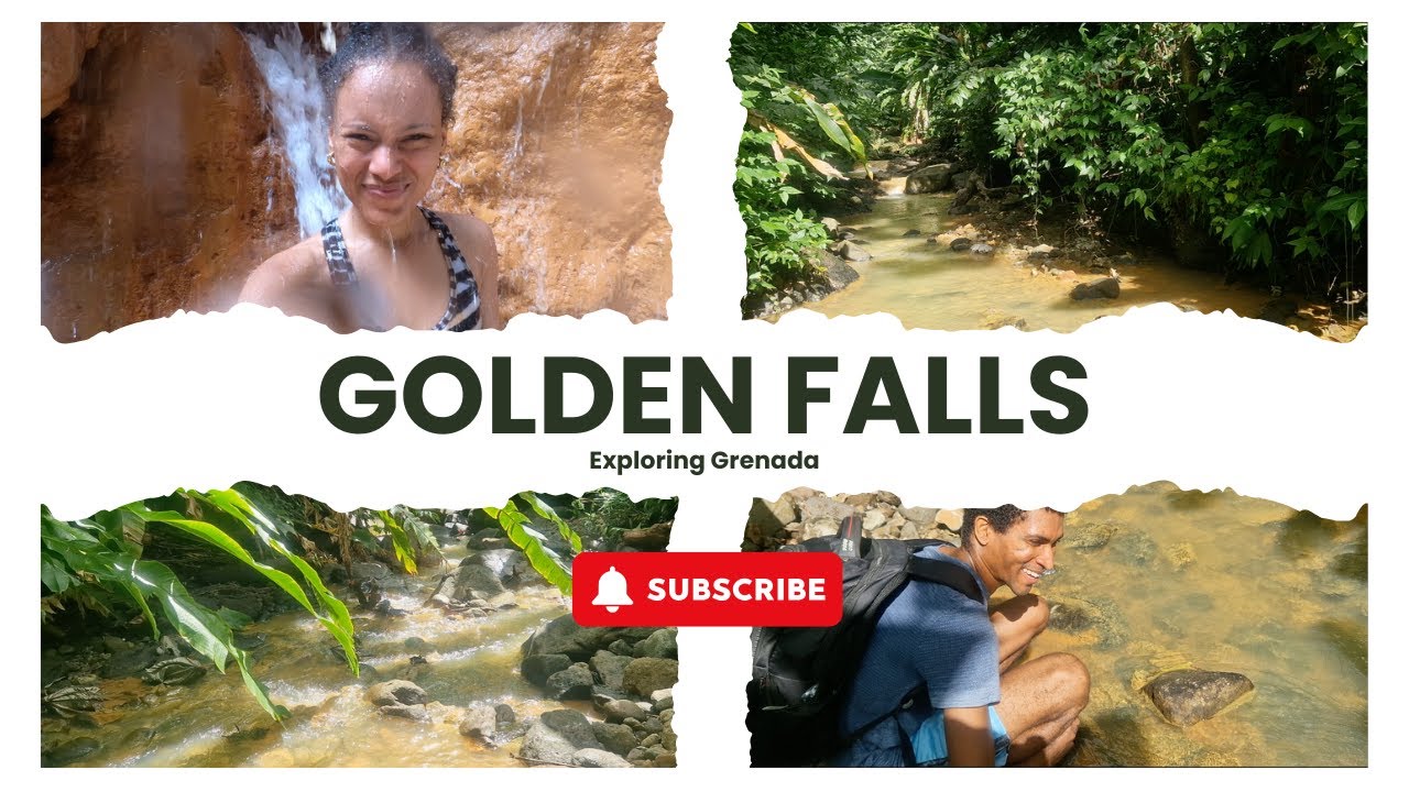 Hiking to Golden Falls in Grenada | Jungle Adventure with Cheryl, Josh ...