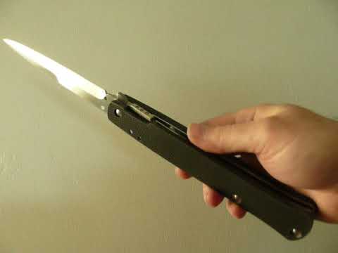 Cold Steel Ti-Lite 6 Switchblade Conversion. Version 2 - YouTube