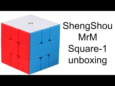 My short and embarassing ShengShou MrM Square-1 Unboxing - YouTube