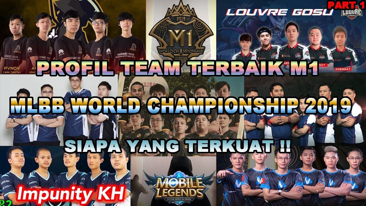 PROFIL PEMAIN & TEAM M1 MLBB WORLD CHAMPIONSHIP 2019 (PART 1) - MOBILE ...