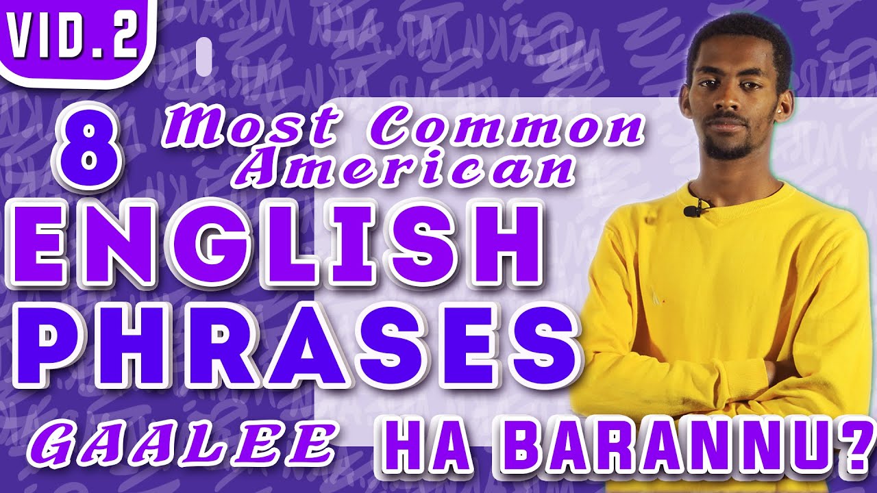 8 Phrases for Expressing Sadness| Gaalee 8 kan gadda ibsuu| 8 Most ...