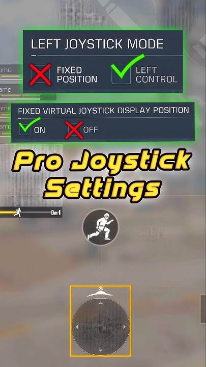 Pro Player's Joystick Setting Tip in CODM BR🔥CODMobile Settings Tips and Tricks🔥CODM BR Best # ...