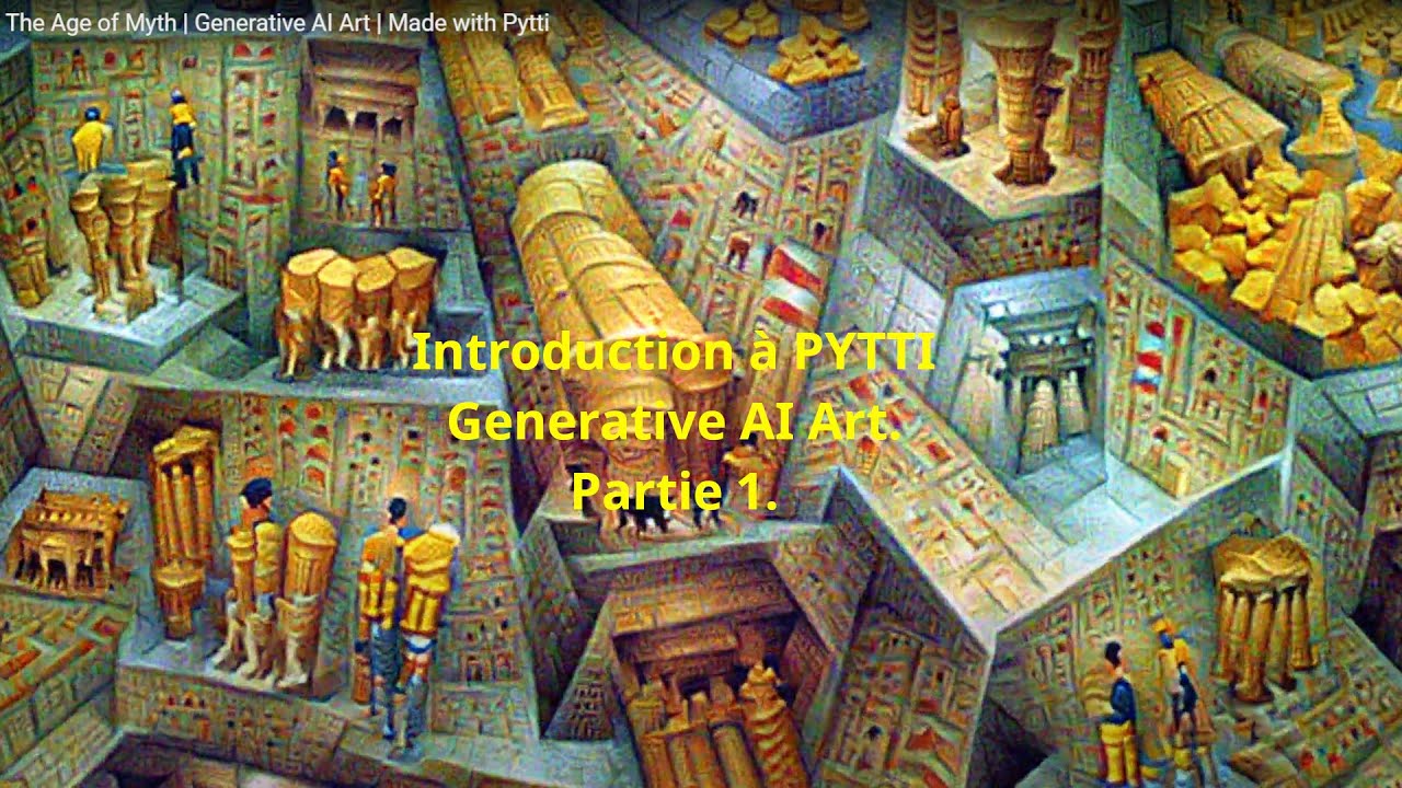 Introduction à PYTTI Generative AI Art Partie 1. - YouTube