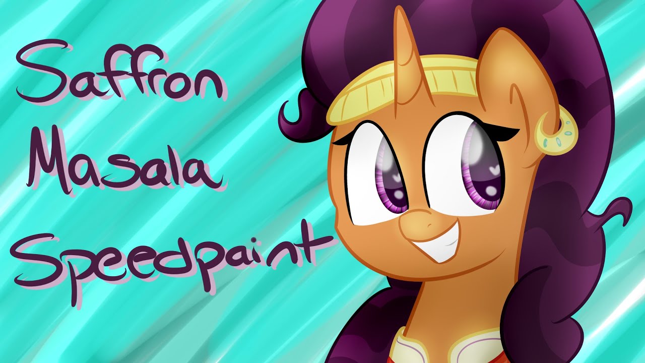 Saffron Masala {MLP Speed Paint} - YouTube