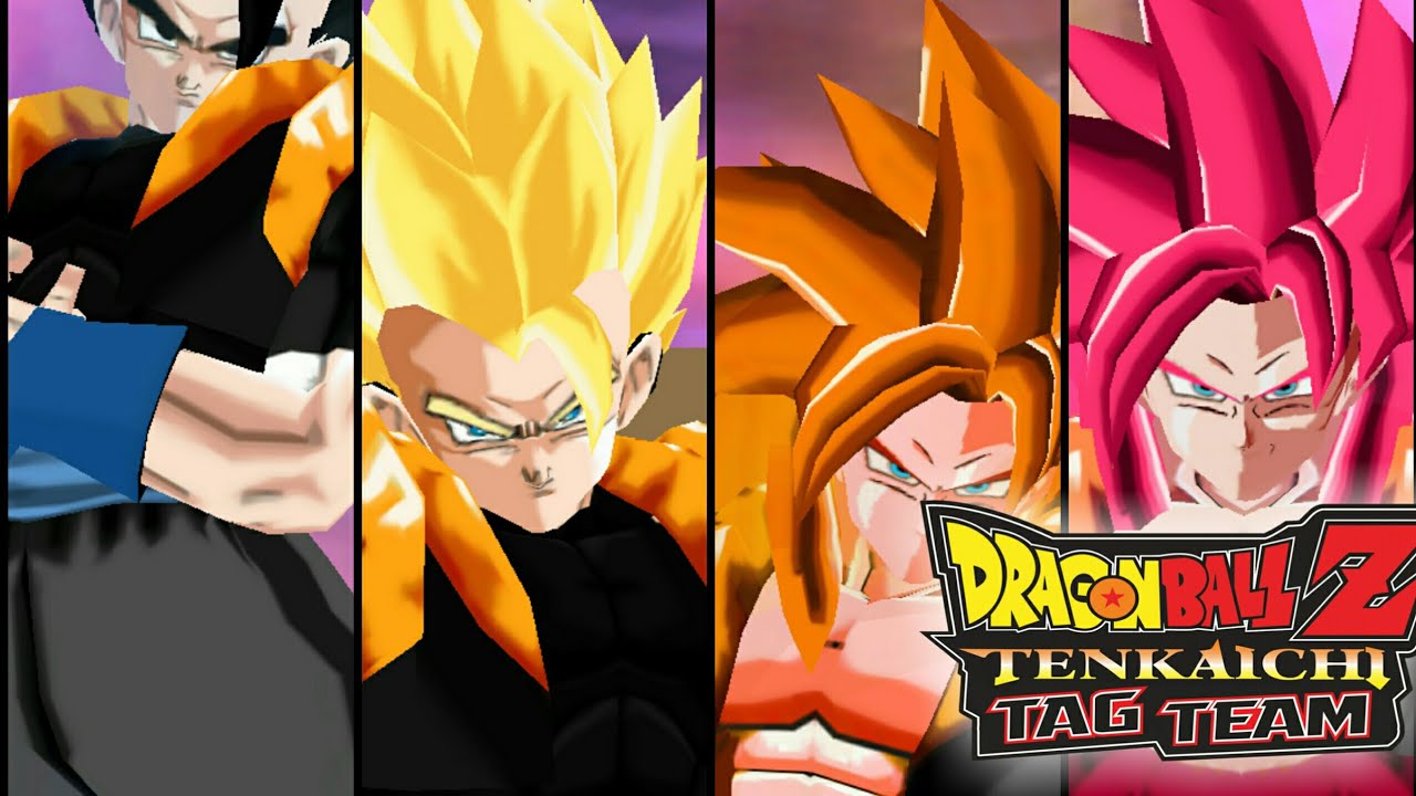Xeno Gogeta Remake Dragon Ball Z Ultimate Tenkachi Tag Team Mods - YouTube
