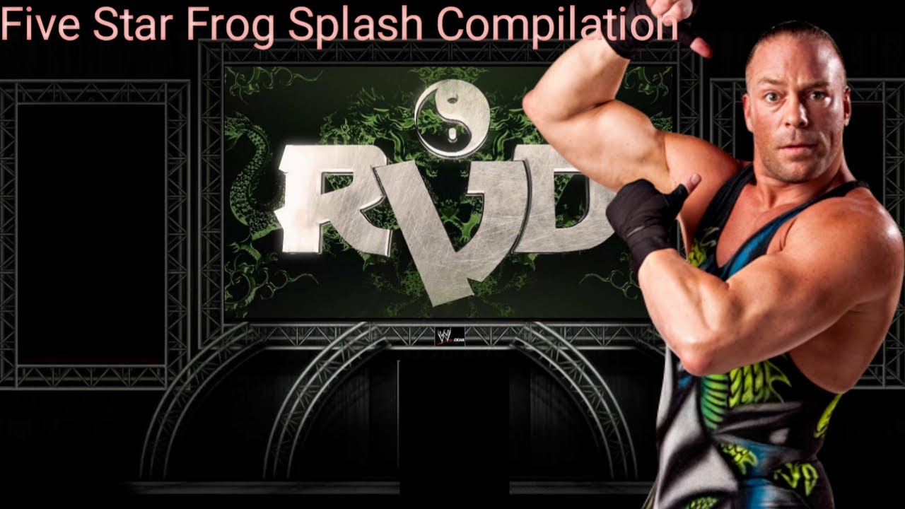 Rob Van Dam (RVD) - Five Star Frog Splash Compilation - YouTube