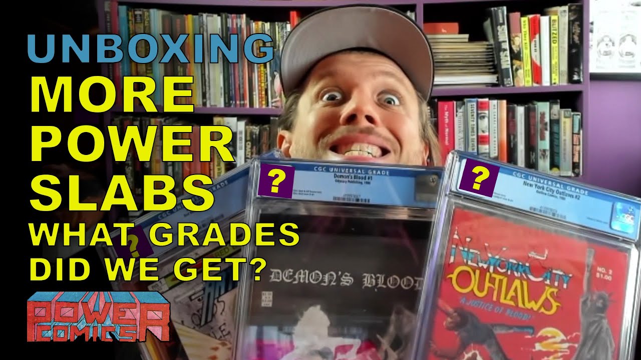 We submitted more Power Comics to CGC 😂 and a JONTAR Giveaway!! - YouTube