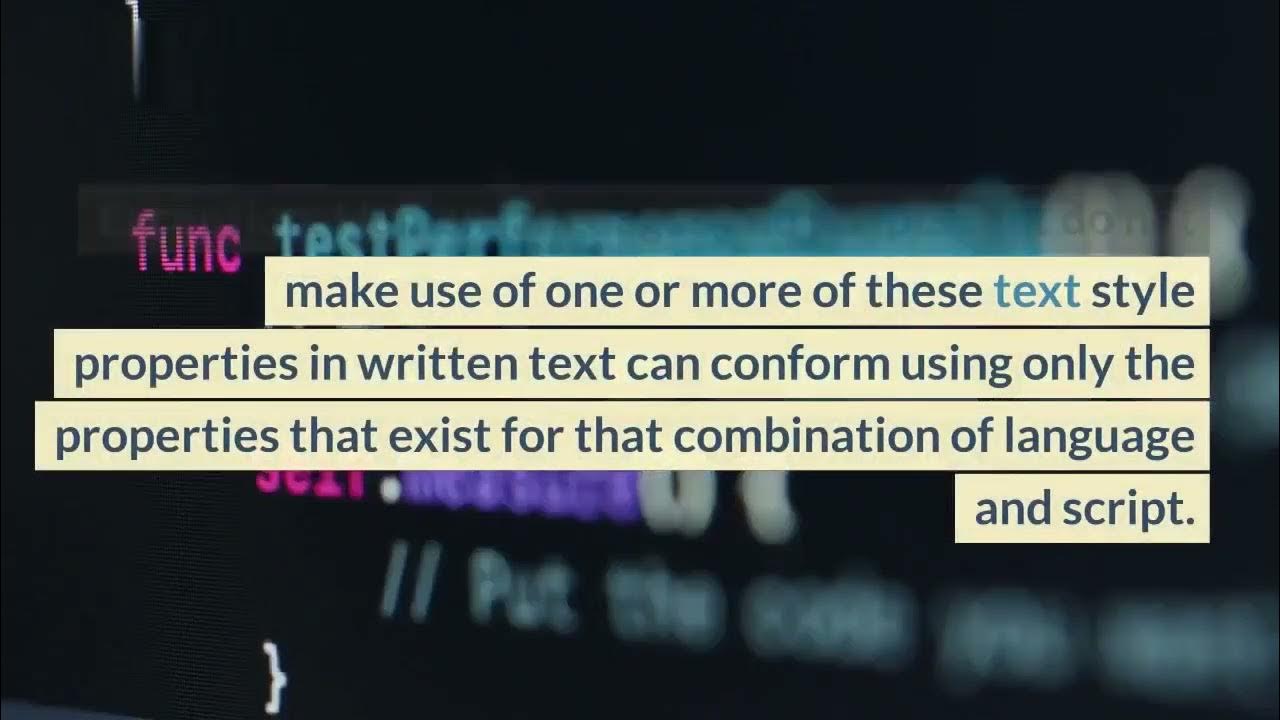 How to implement WCAG 2.1 Success Criteria 1.4.12 Text Spacing in code with examples - YouTube