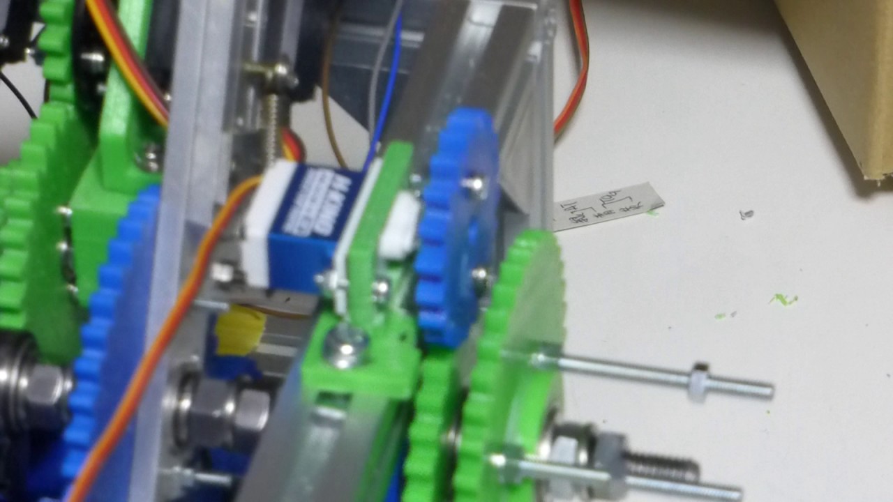 Boeing 737 DIY Motorized Throttle Quadrant Test 32 Trim wheel - YouTube