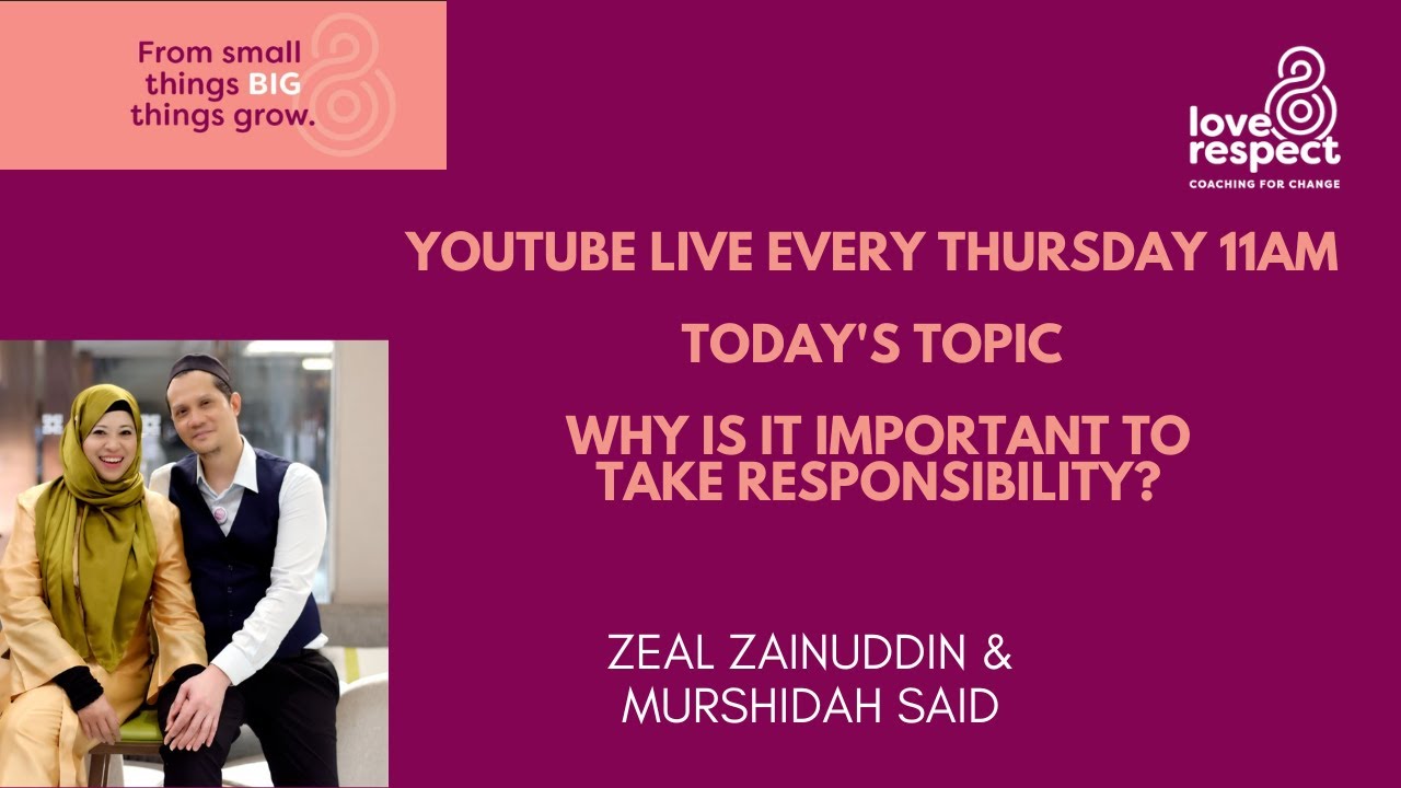 Why is it important to take responsibility? - YouTube