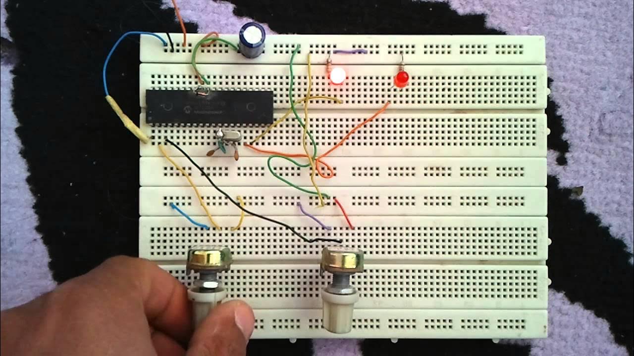 PIC16F877A PWM + ADC with CCS PIC C - YouTube