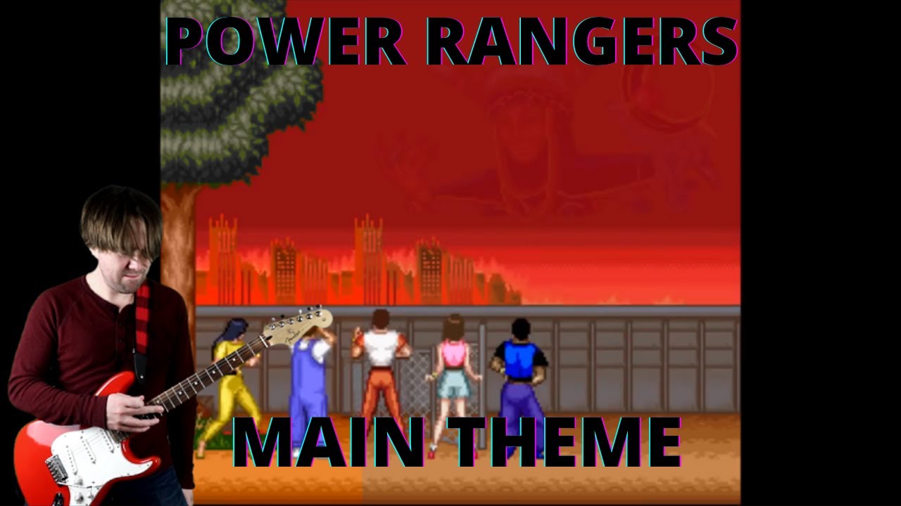 Go Go Power Rangers - Power Rangers Main Theme [METAL INSTRUMENTAL ...