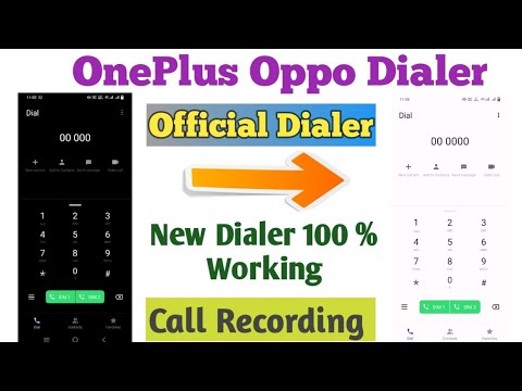 Oppo Oneplus Official Dialer App | Call Recording Features Available - YouTube