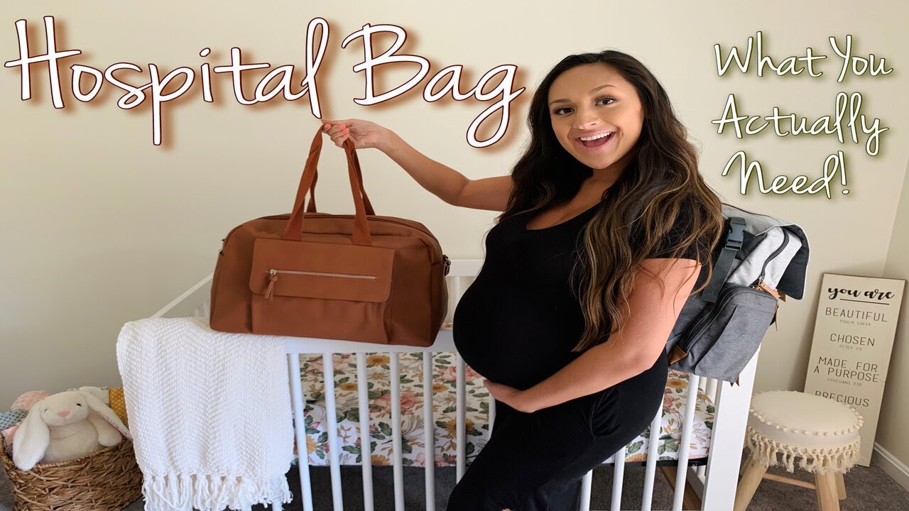 WHAT'S IN MY HOSPITAL BAG FOR LABOR & DELIVERY! - YouTube