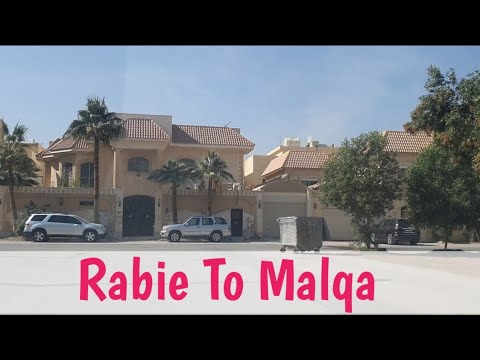 How To Go AlRabie To Malqa || Rabie To Malqa || Beauty Of Riyadh ...