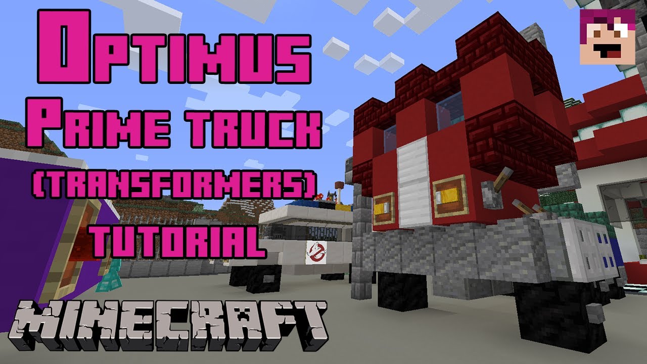 Optimus Prime Truck Tutorial (Transformers) │Minecraft Survival ...