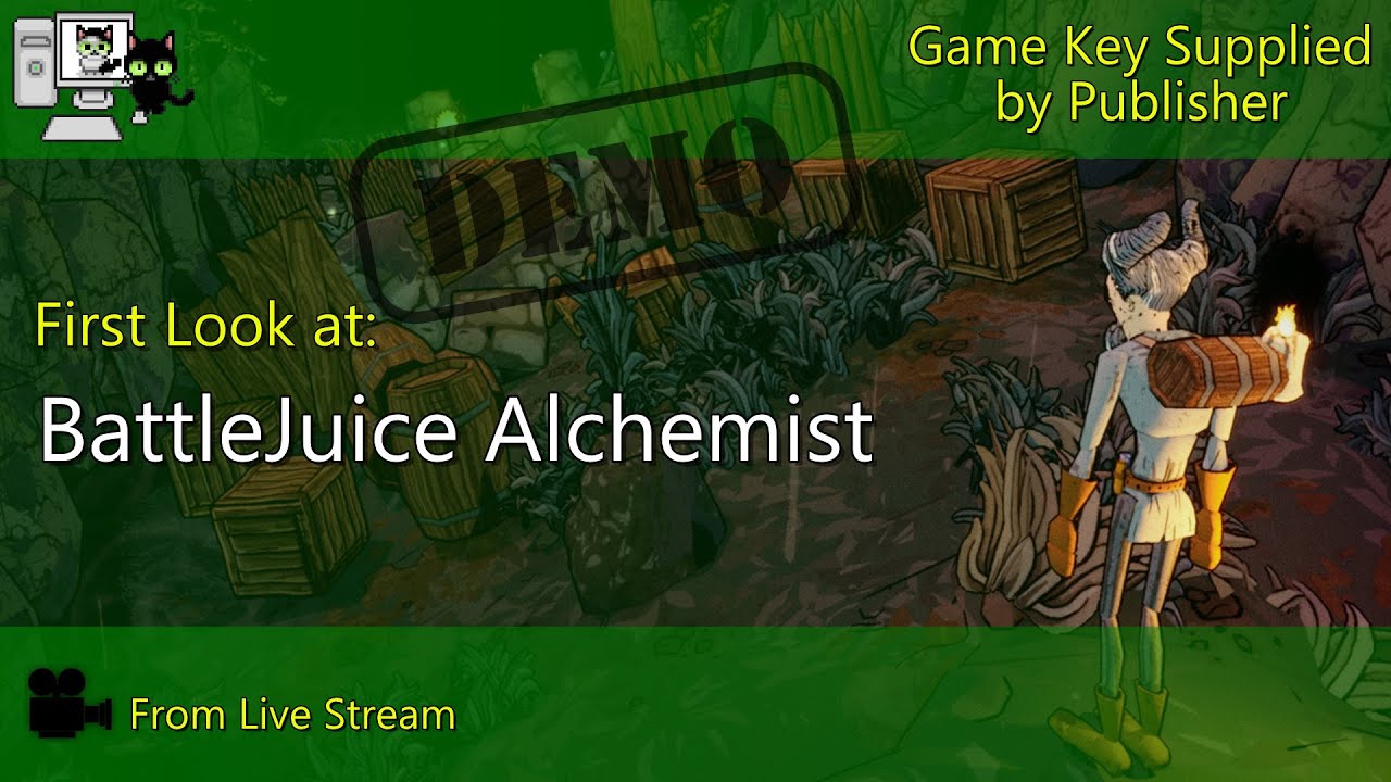 First Look - Battlejuice Alchemist - Demo (Live Stream) - YouTube