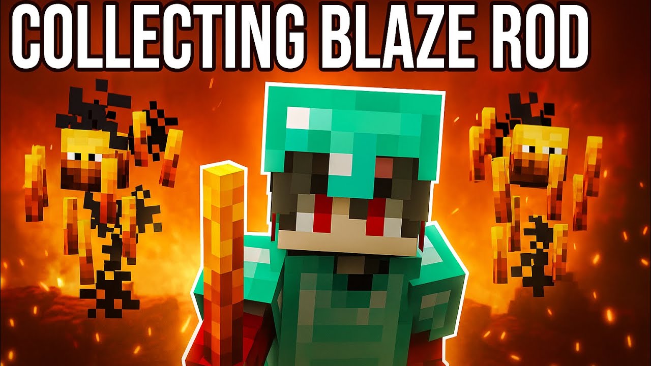 Collecting blaze rod #18 - YouTube