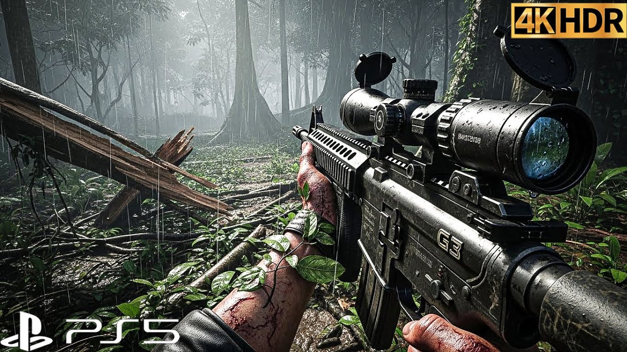 (PS5) LOST IN THE AMAZON FOREST | Immersive Realistic Graphics Gameplay ...