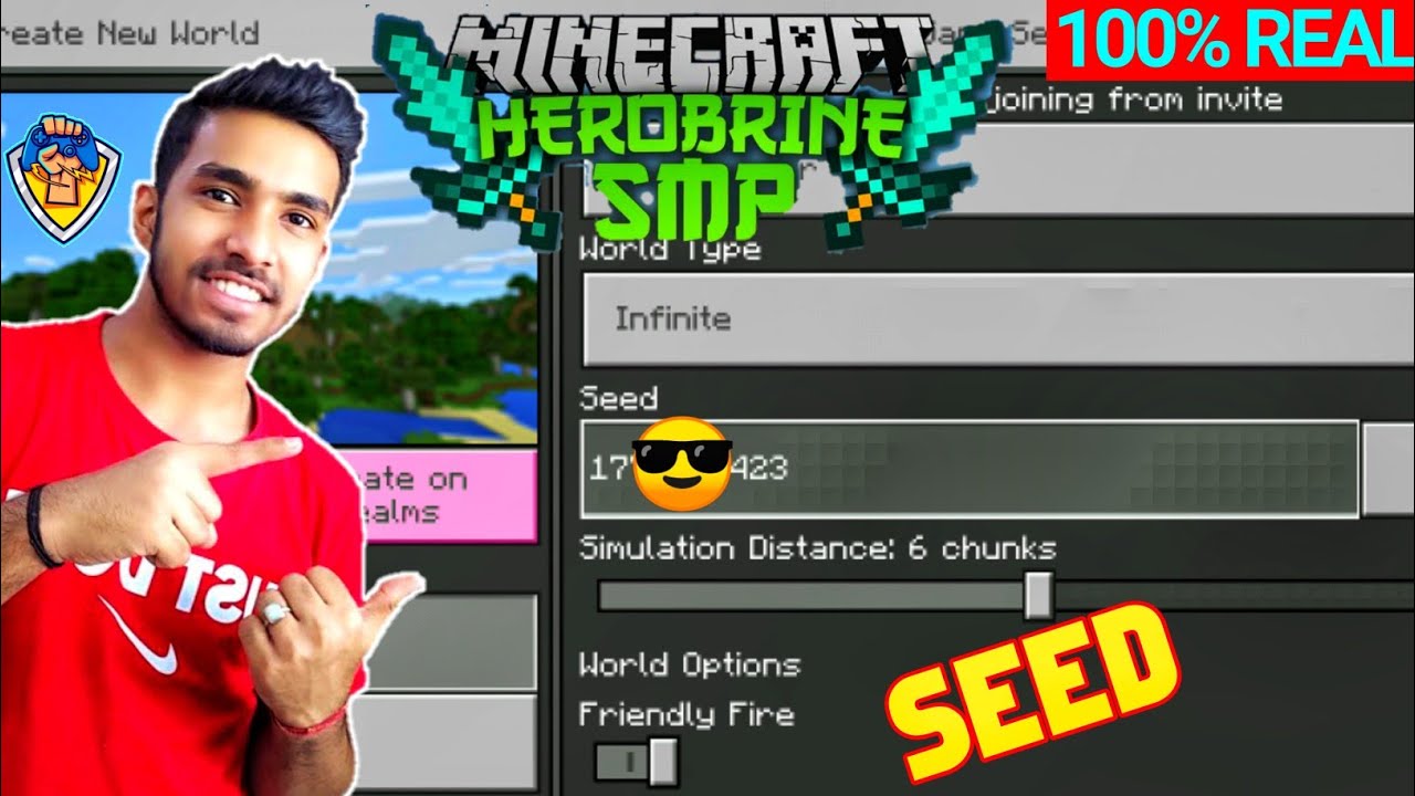 Herobrine Smp Seed Minecraft | How To Get Herobrine Smp Seed | Techno ...