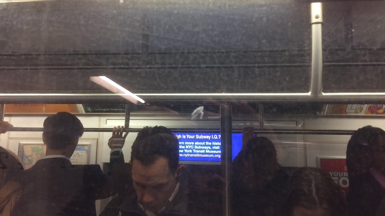 XCLUSIVE! R142A 4 Train 7691/7685-7681 departs with new LCD's - YouTube