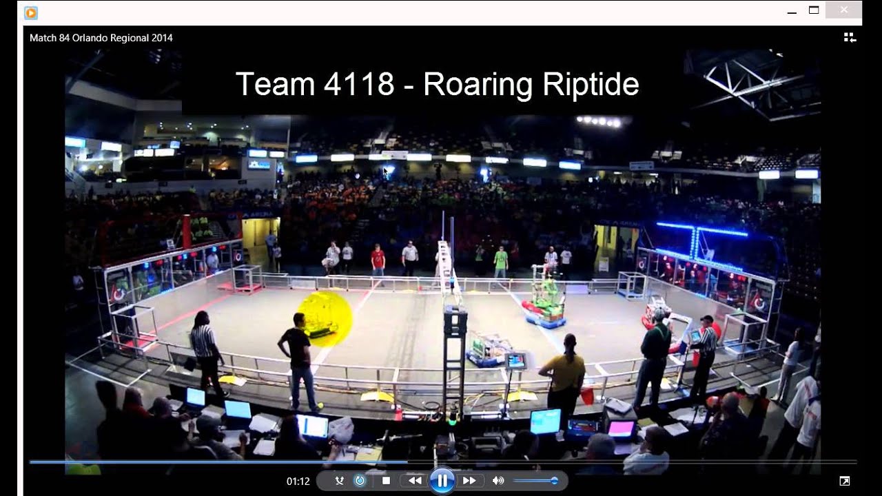 Team 4118 Roaring Riptide Exhibition - YouTube