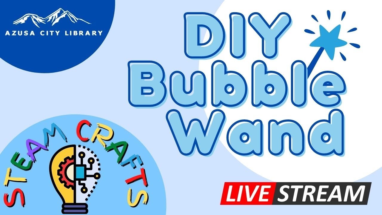DIY Bubble Wand! - STEAM Crafts for kids! - YouTube