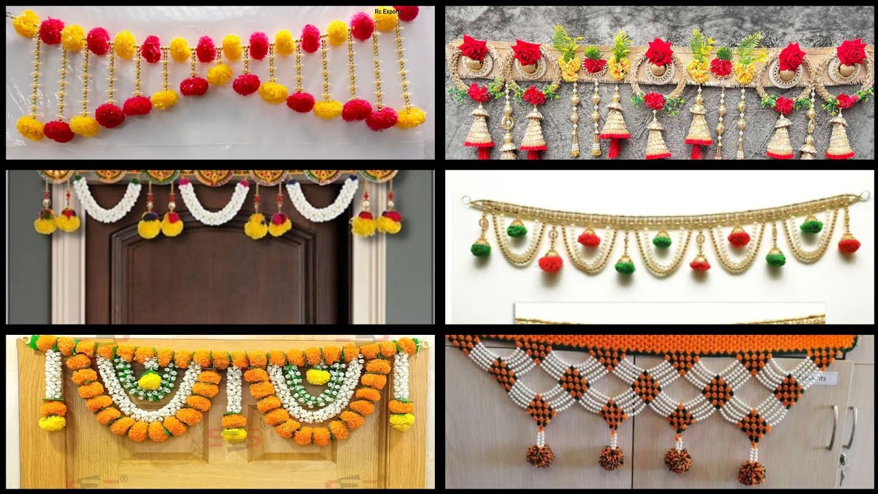 beautiful toran design/door hanging ideas/wall decoration ideas #design ...