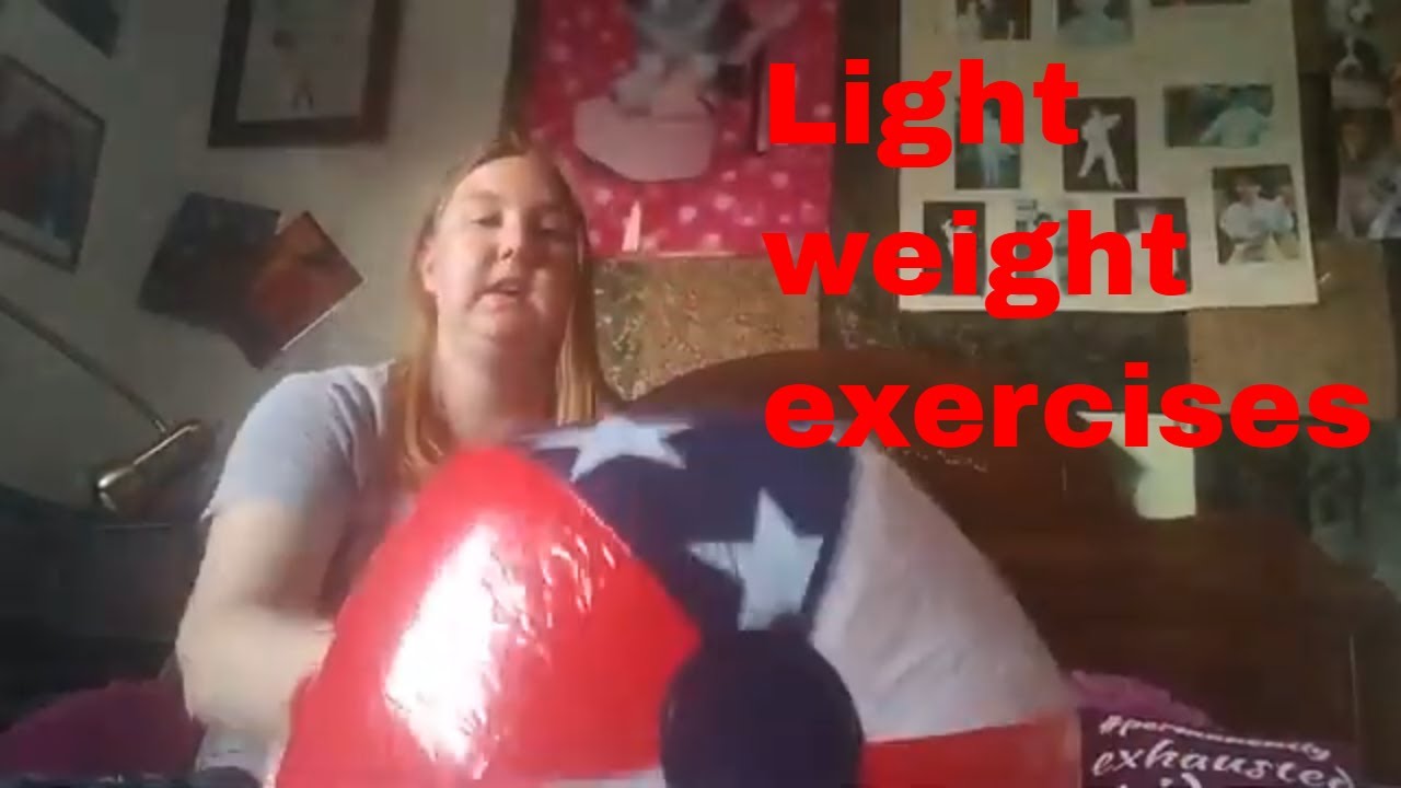 Breathing and light weight exercise SMA Type 3 - YouTube