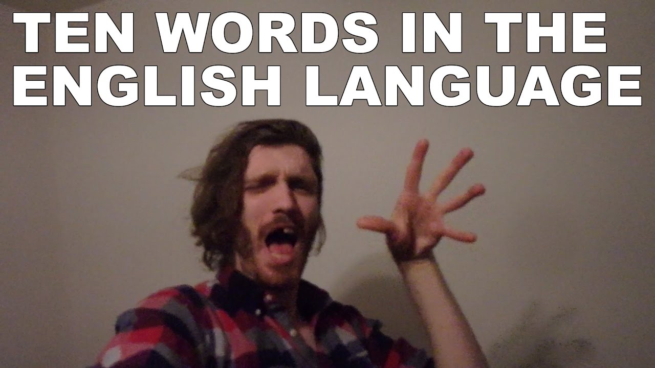 TEN WORDS IN THE ENGLISH LANGUAGE!ㅤ(Ten English Words | 10 English ...