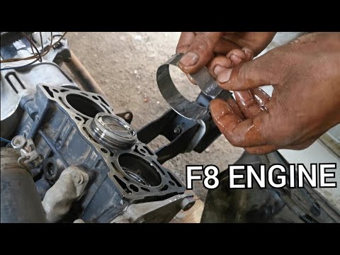 Doing Overhaul for F8 Nissan Vannete Engine 🛠️.Watch till the end ...