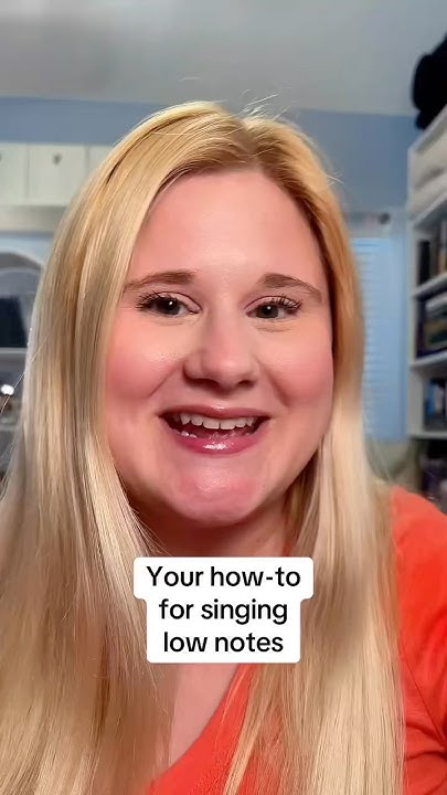 How to sing low notes! #lownote #howtosing #singingtips #vocalcoach # ...