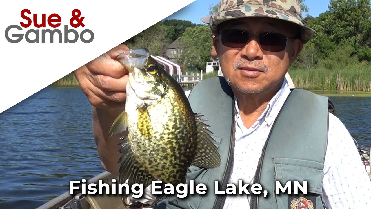 Gambo Fishing Eagle Lake Minnesota for Panfish - YouTube