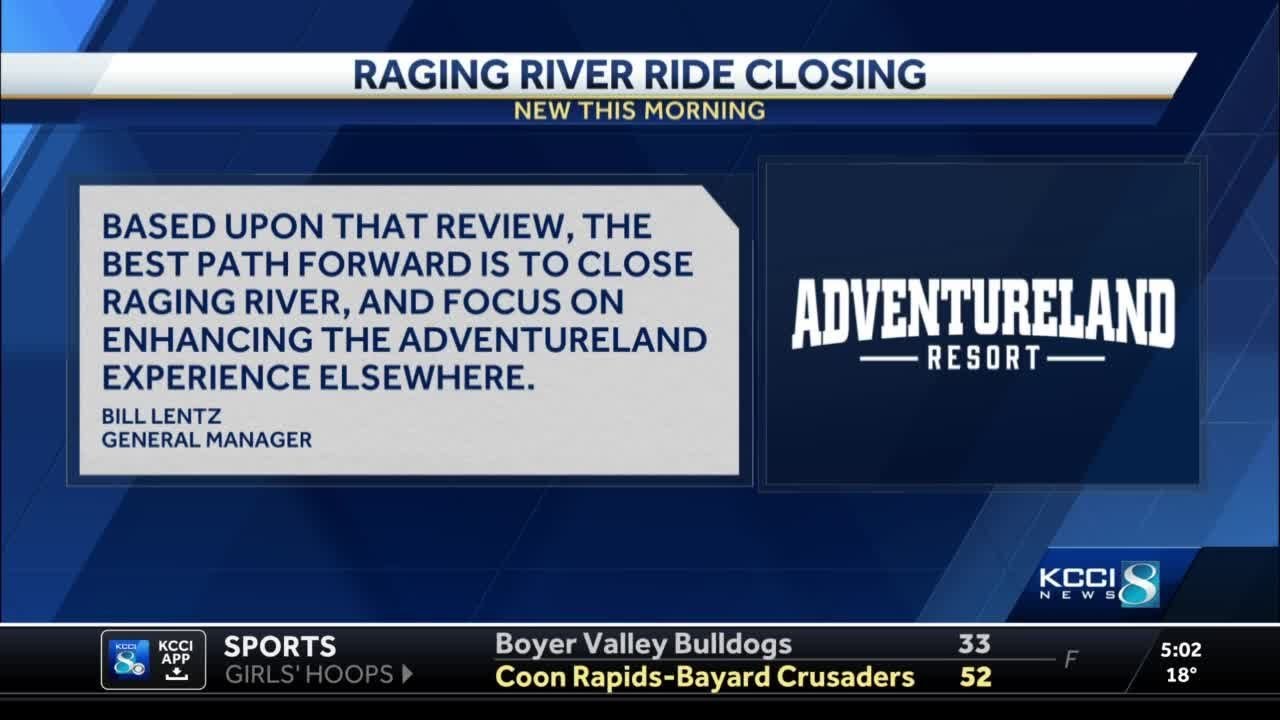 Raging River Ride at Adventureland closing for good - YouTube