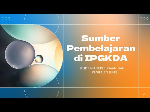 SUMBER PEMBELAJARAN DI IPGKDA (UNIT PEPERIKSAAN & PENILAIAN) - YouTube