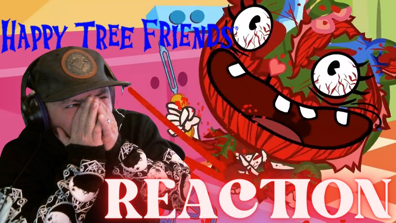 THIS WAS BRUTAL!! WTF!! HAPPY TREE FRIENDS EP4 REACTION!! - YouTube