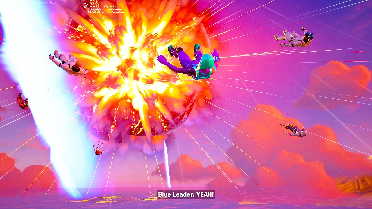 Fortnite Death Star Sabotage Event Full Complete no talking commentary ...